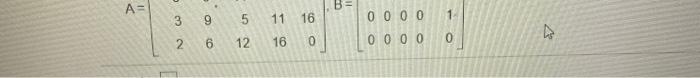 Solved If a 3x9 matrix A has rank 3, find dim Nul A, dim Row | Chegg.com