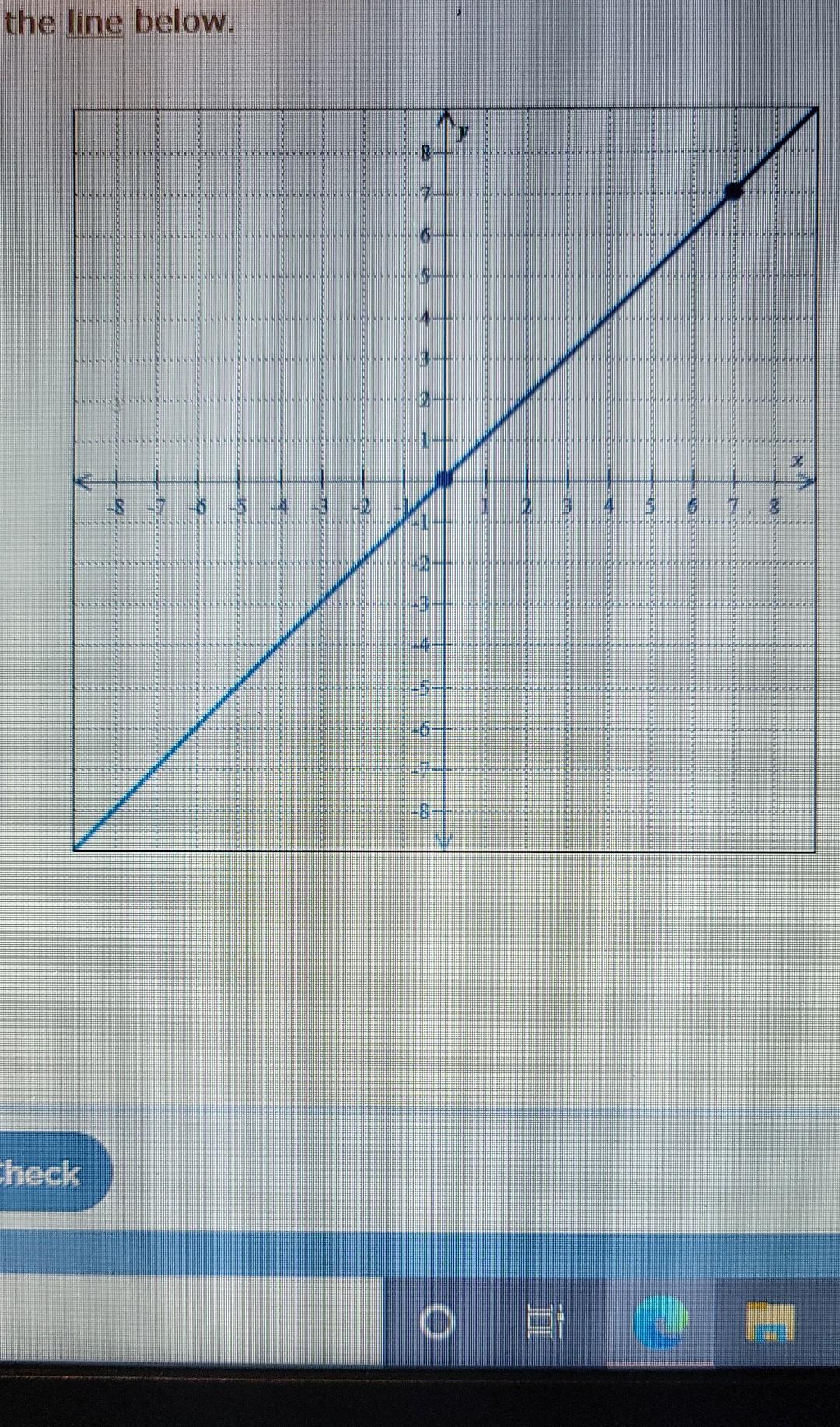 Solved the line below. | Chegg.com