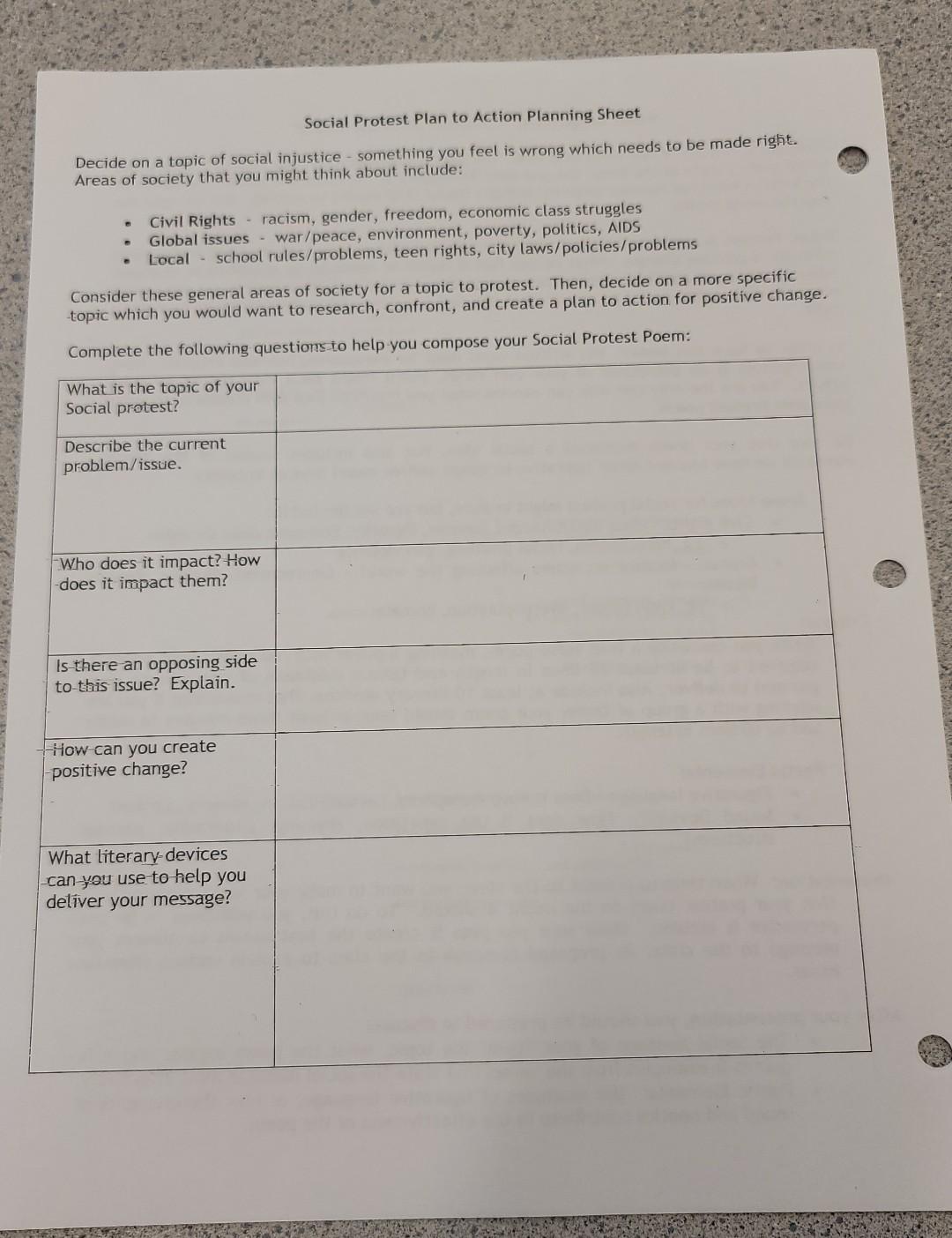 Solved Poem Assignment: "...Mightier Than the Sword" | Chegg.com