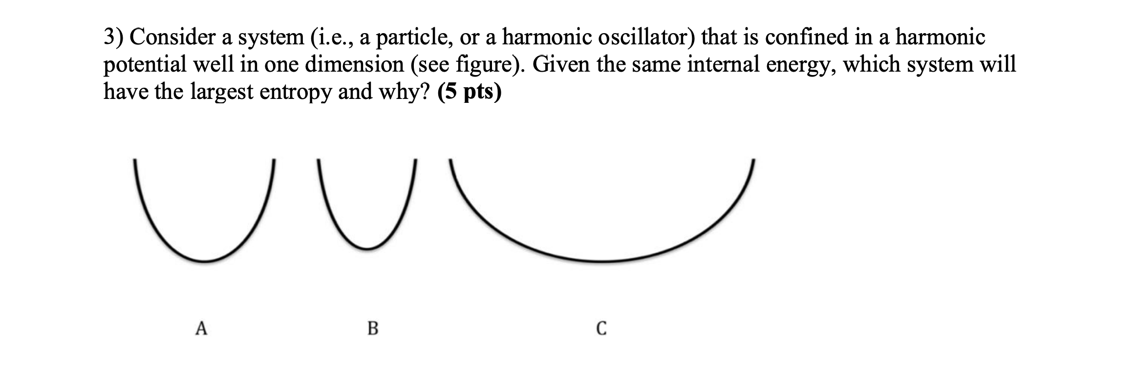 Solved Consider a system (i.e., ﻿a particle, or a harmonic | Chegg.com