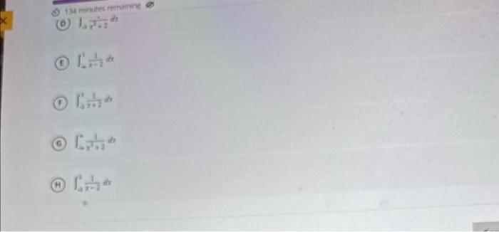 Solved E Which one of the following is not an improper | Chegg.com