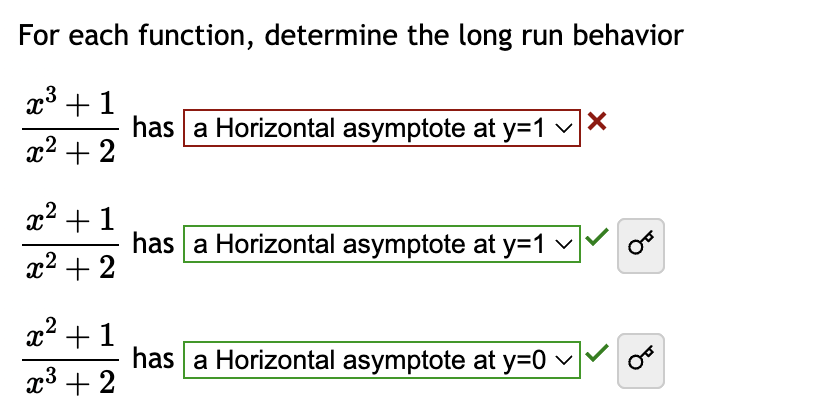 Solved For each function, determine the long run | Chegg.com