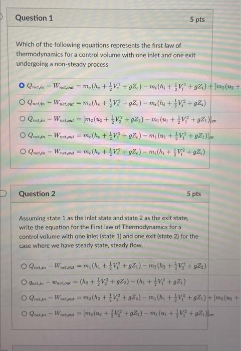 Solved Which of the following equations represents the first | Chegg.com