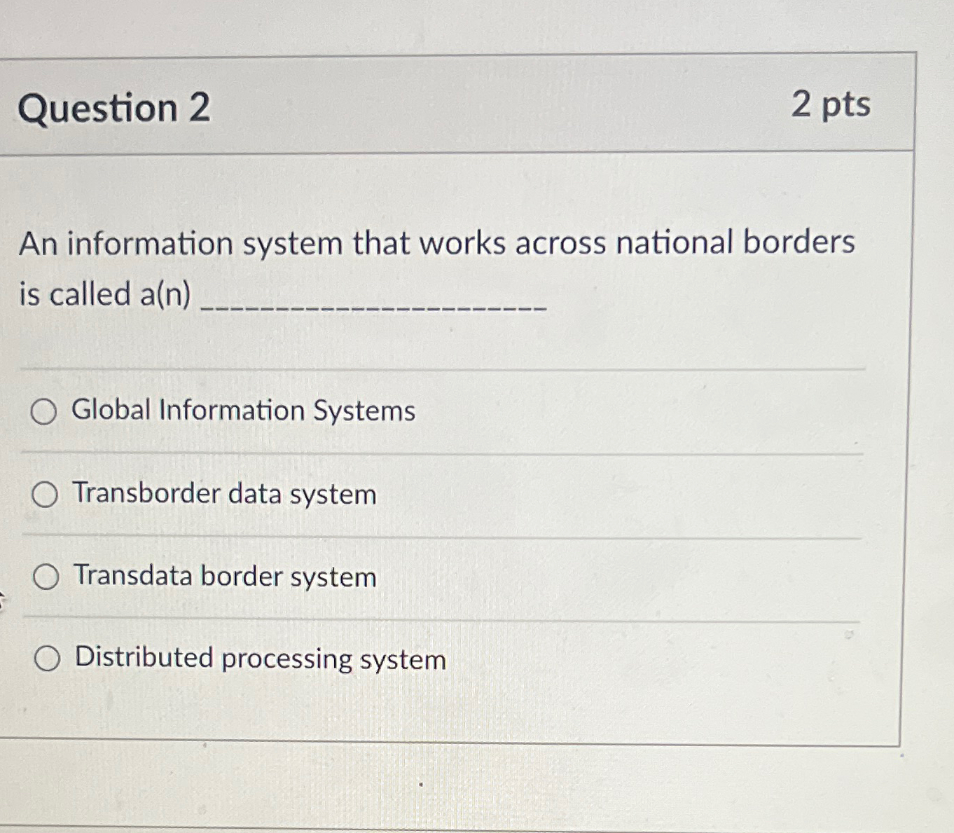 Solved Question 22 ﻿ptsAn information system that works | Chegg.com