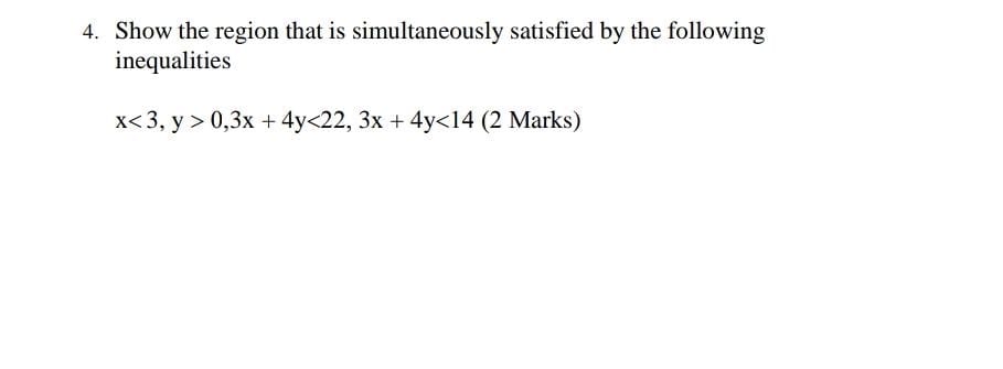 Solved Show the region that is simultaneously satisfied by | Chegg.com