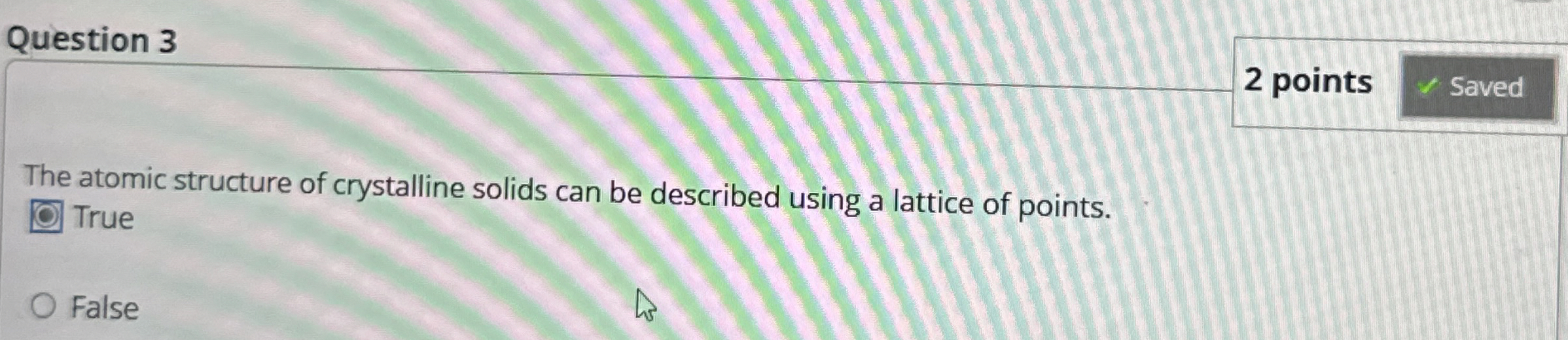 Solved Question 32 ﻿pointsThe atomic structure of | Chegg.com