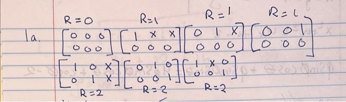 Solved determine if the matrix has a unique solution, | Chegg.com