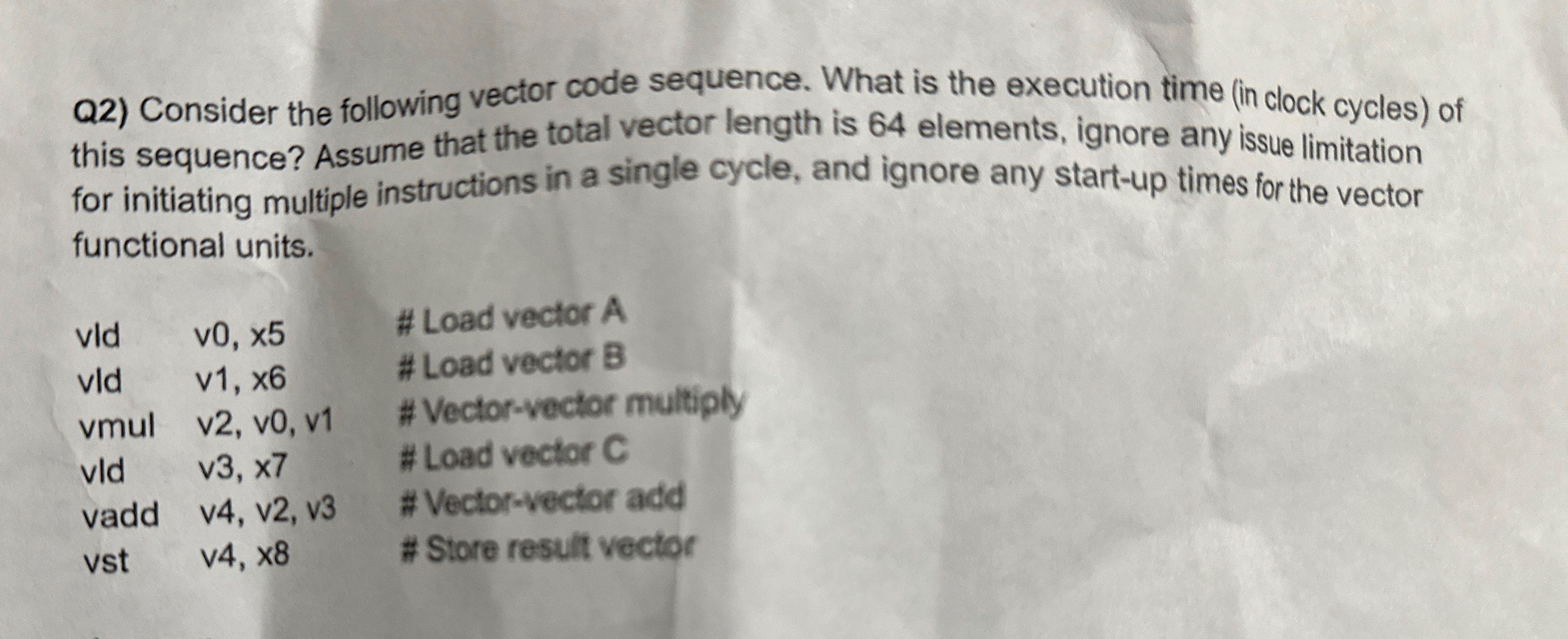 Solved In the context of advanced computer architecture in | Chegg.com
