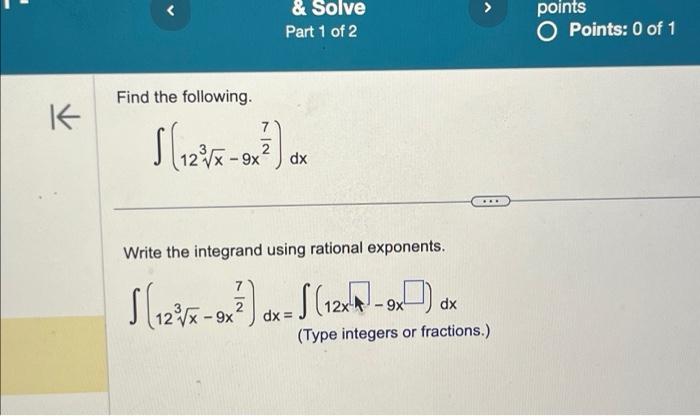 Solved K r Find the following. & Solve Part 1 of 2 √ | Chegg.com