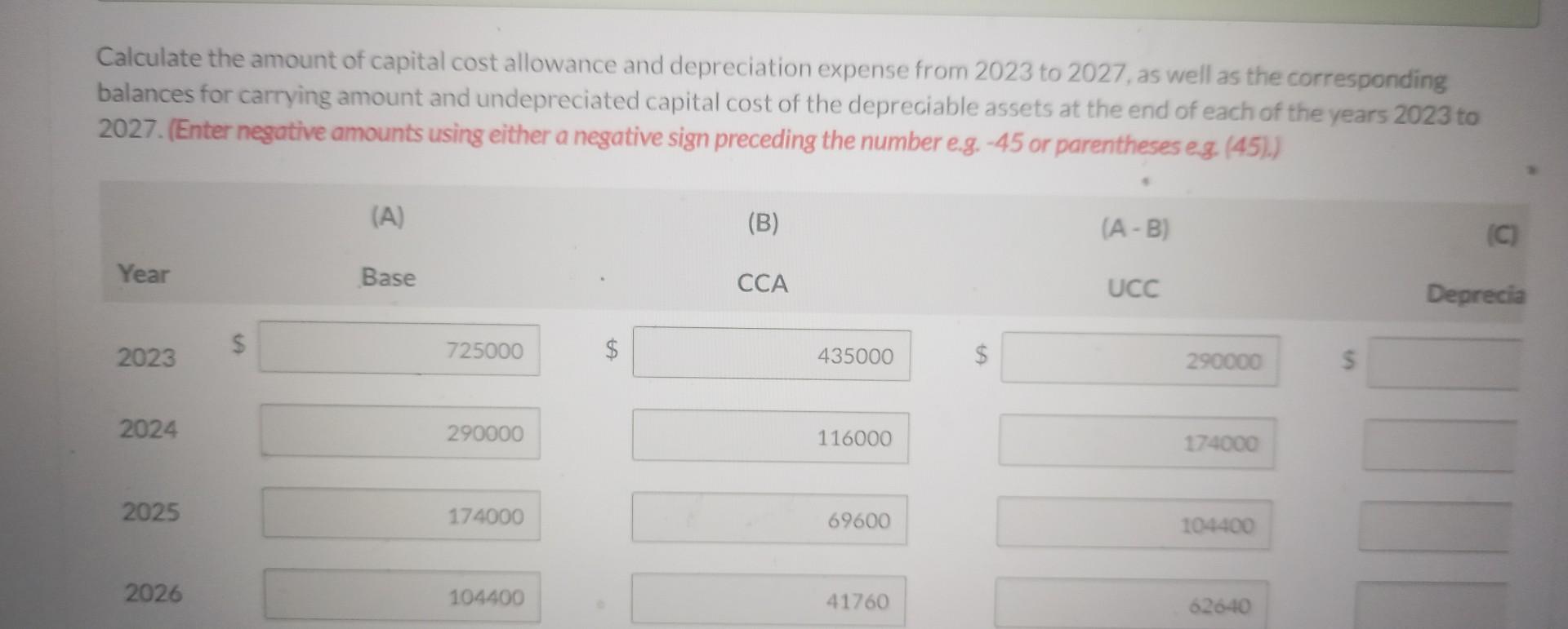 Solved Pina Colada Corp. purchased depreciable assets | Chegg.com