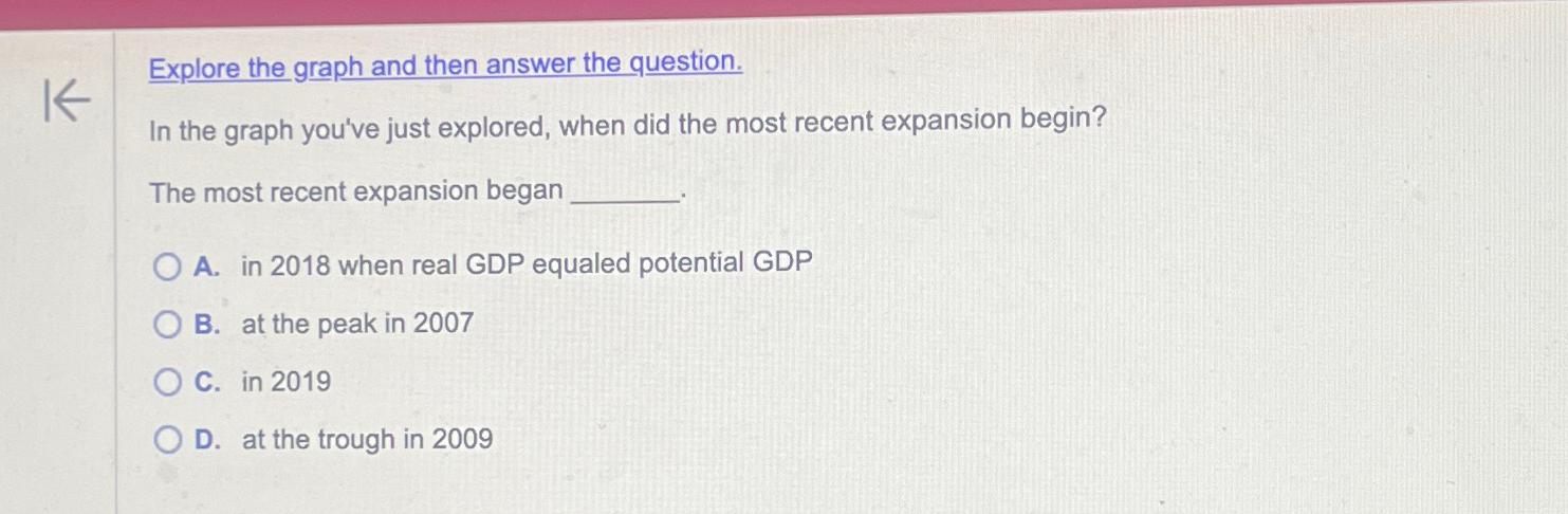 Solved Explore the graph and then answer the question.In the | Chegg.com