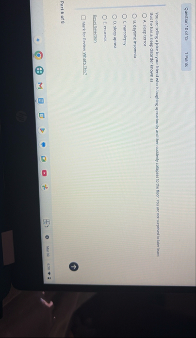 Solved Question 10 ﻿of 151 ﻿PointsYou are telling a joke to | Chegg.com