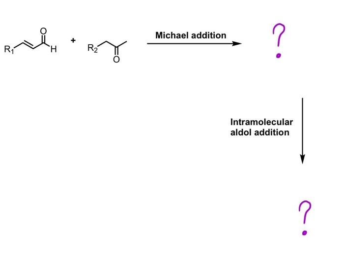 Solved Michael addition ? ny R11 H Rz Intramolecular aldol | Chegg.com