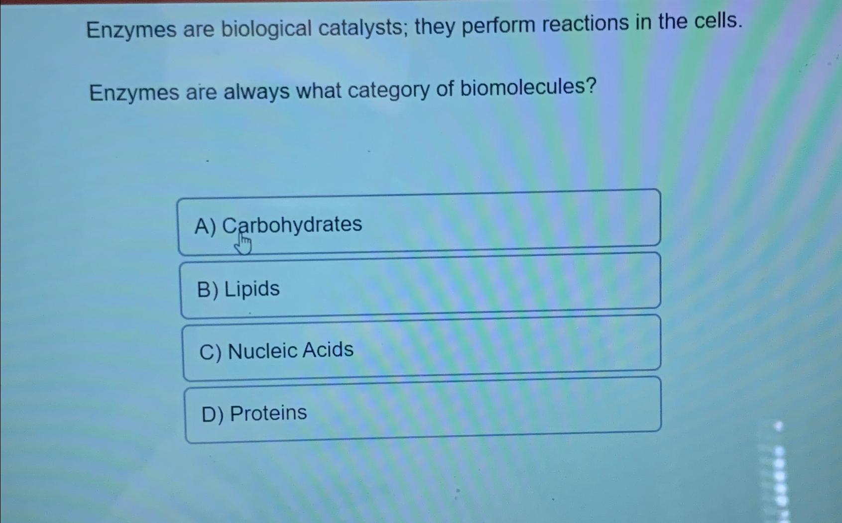 Solved Enzymes are biological catalysts; they perform | Chegg.com
