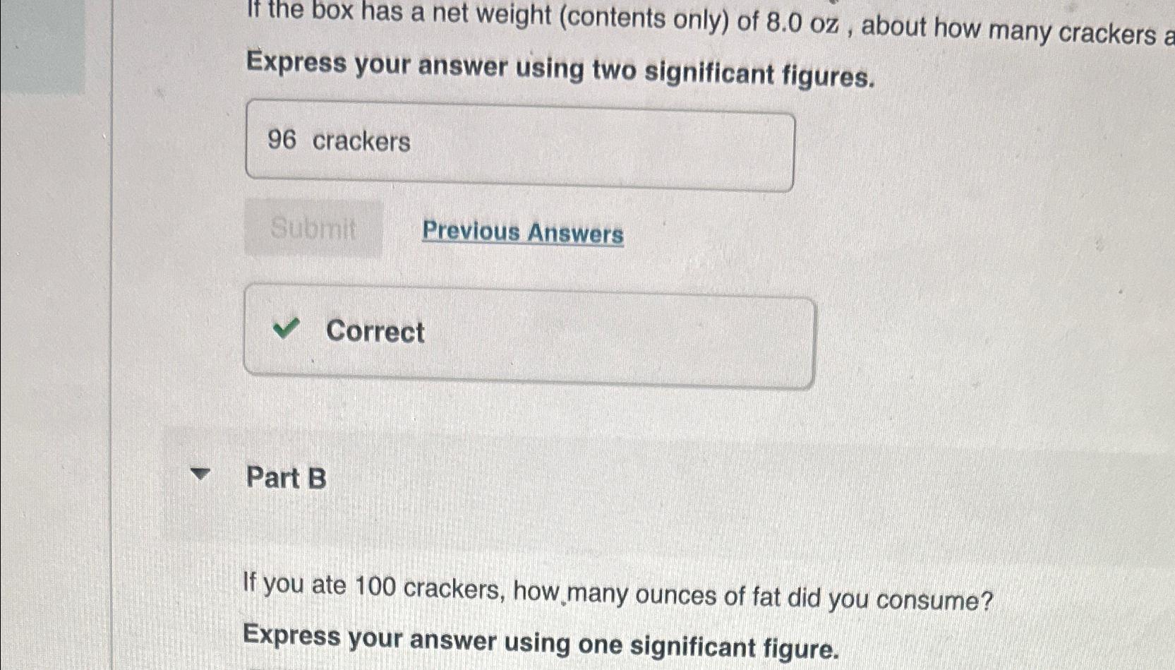 Solved If the box has a net weight (contents only) ﻿of | Chegg.com