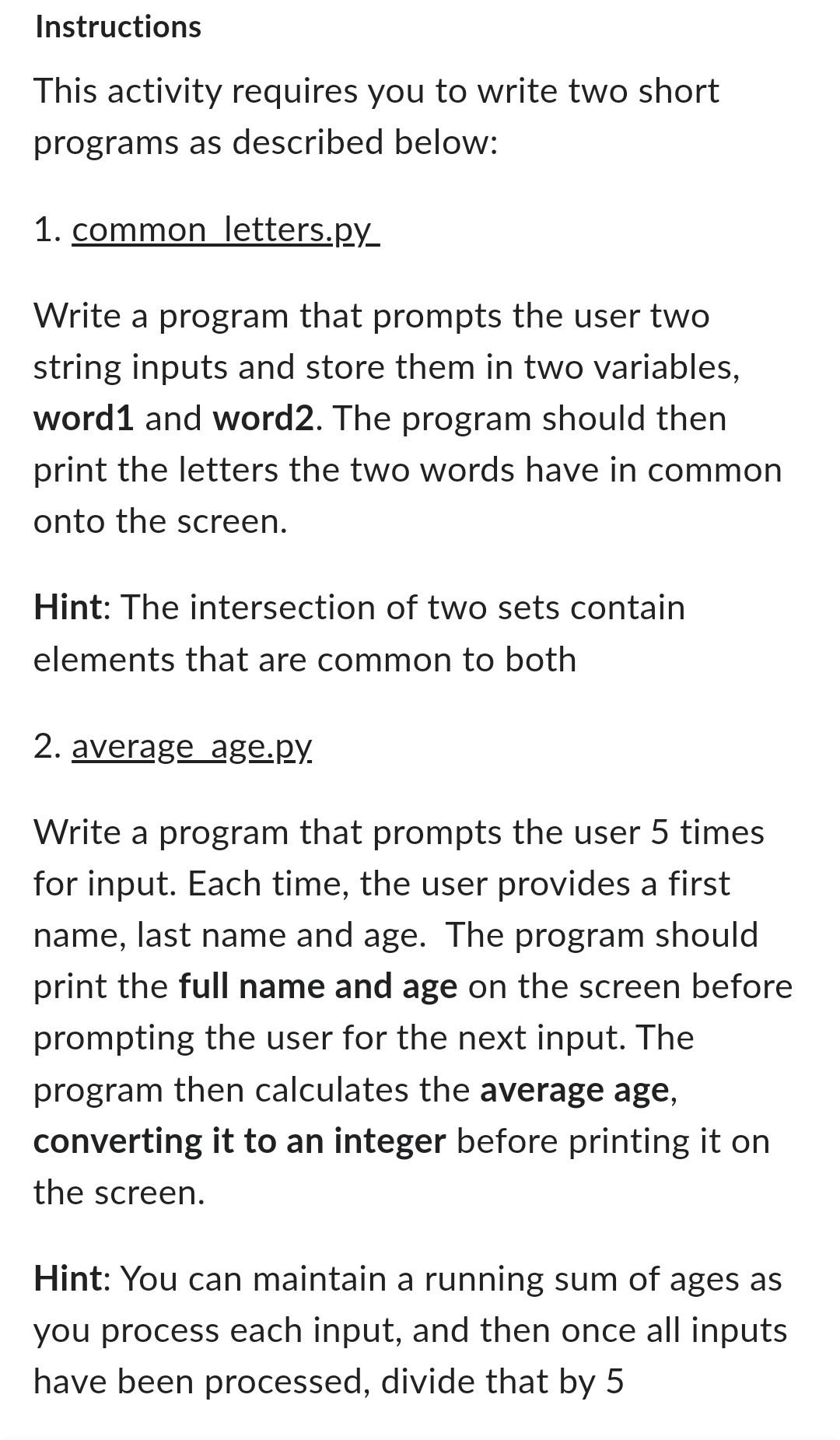 Solved I Need It In Python With Output And Step By Step