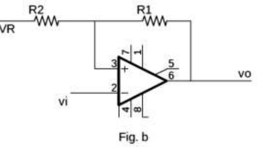 Solved . ﻿For the circuit shown in Fig. b, ﻿find the values | Chegg.com