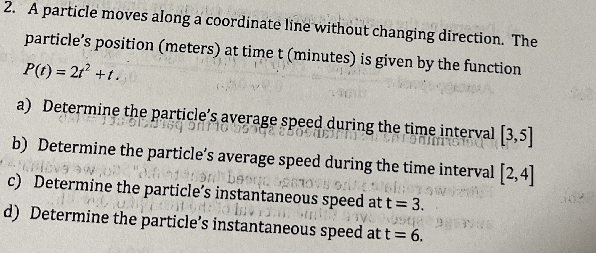 Solved A particle moves along a coordinate line without | Chegg.com