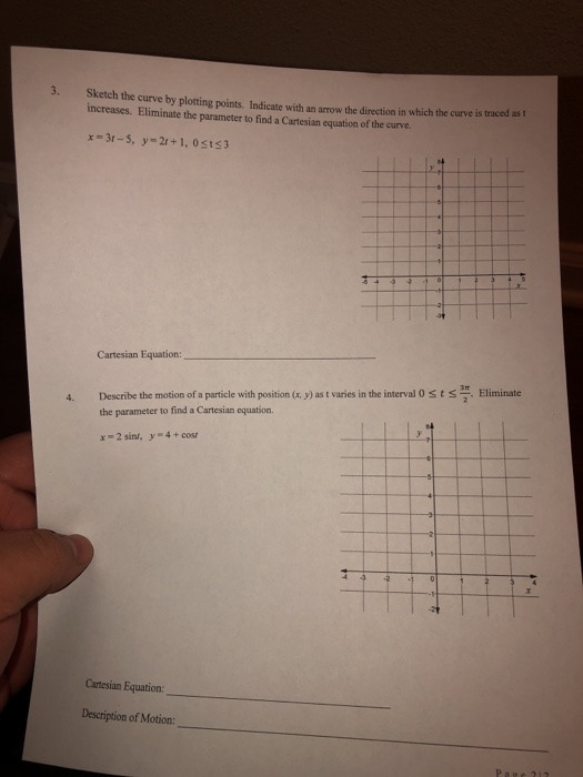 Solved Sketch the curve by plotting points. Indicate with | Chegg.com