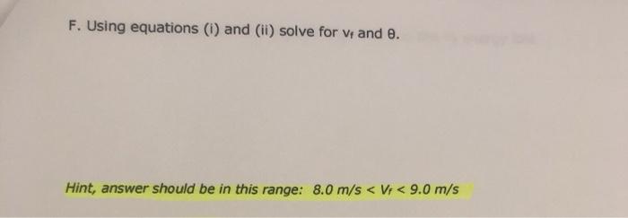 Solved Intersections Two dimensional in-elastic collision VA | Chegg.com