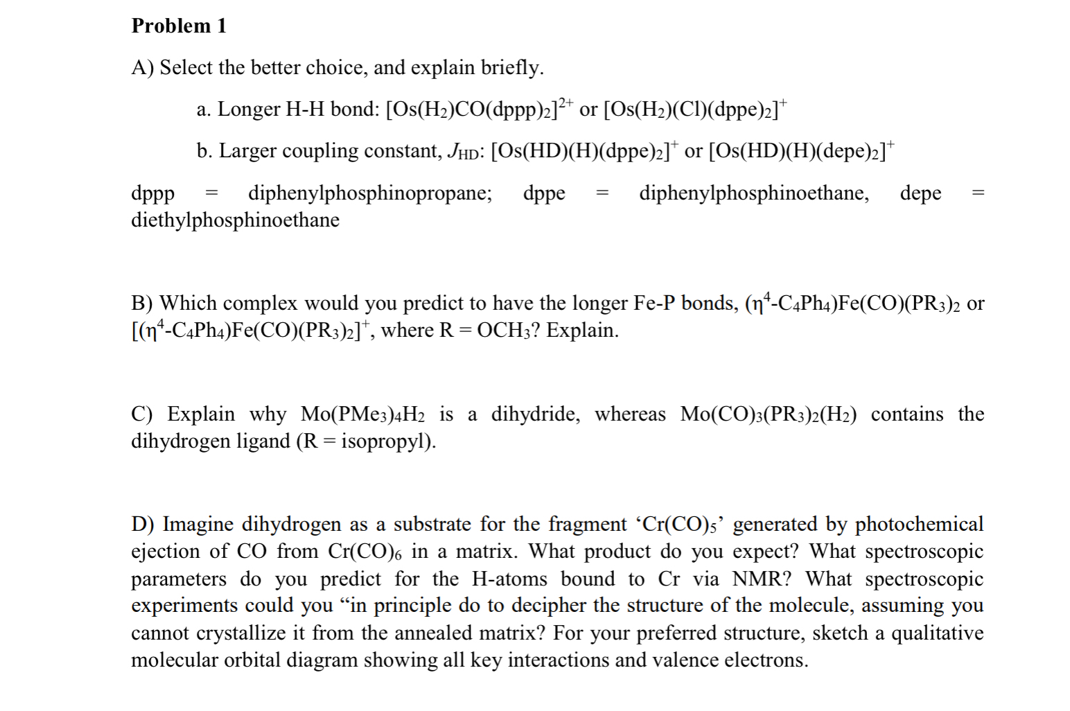 Solved Problem 1A) ﻿Select the better choice, and explain | Chegg.com