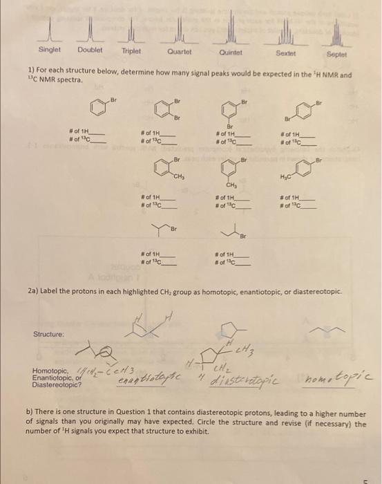 Solved I Singlet Doublet Triplet Quartet Quintet Sextet | Chegg.com
