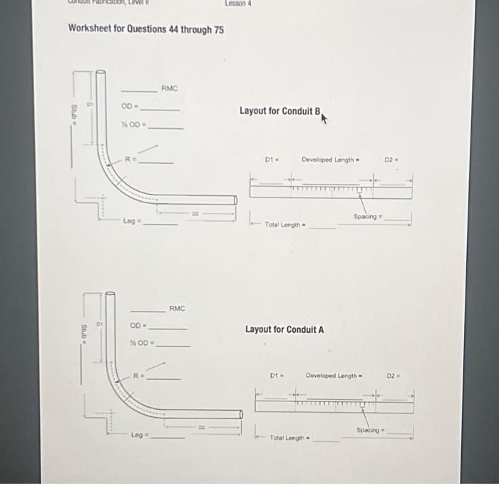 Solved Worksheet for Questions 44 through 75 There may be | Chegg.com