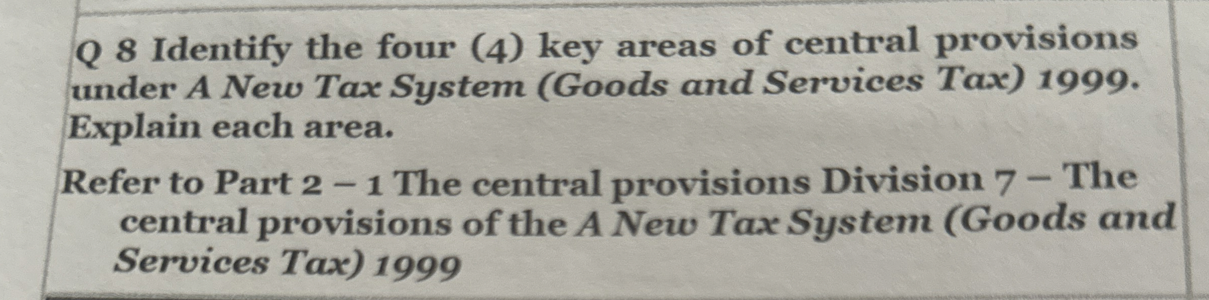 Solved Q8 Identify the four (4) key areas of central | Chegg.com Solved Q8 Identify the four (4) key areas of central | Chegg.com