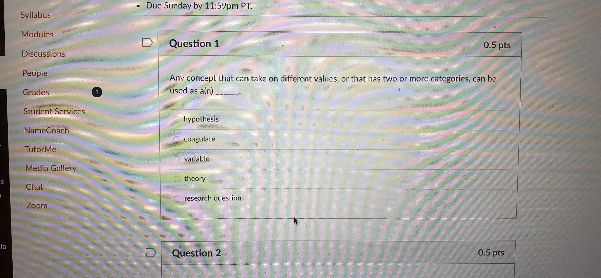 Solved Due Sunday by 11:59pm | Chegg.com