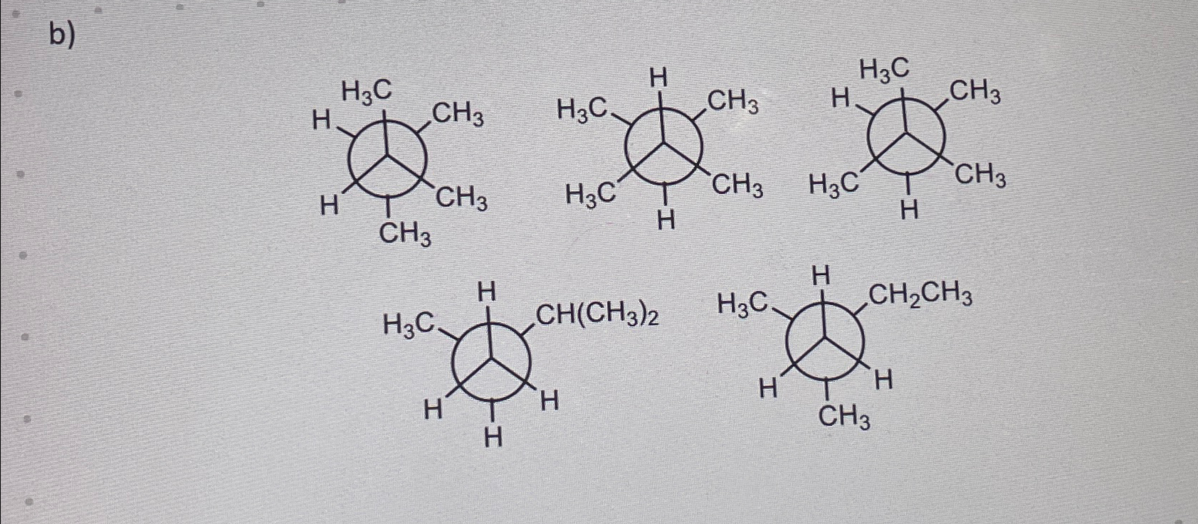 Solved Which of the following structure represent the same | Chegg.com