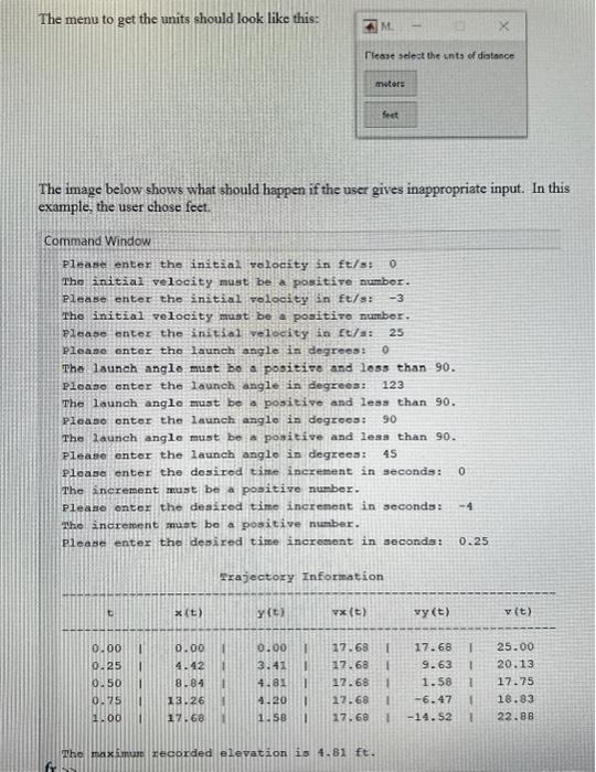Solved Develop A Matlab Script File To Determine The