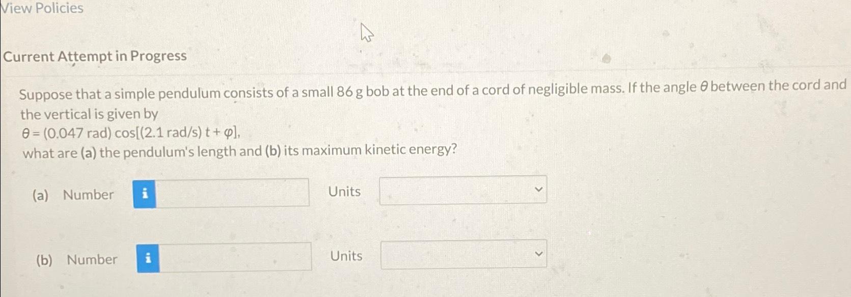 Solved View PoliciesCurrent Attempt in ProgressSuppose that | Chegg.com