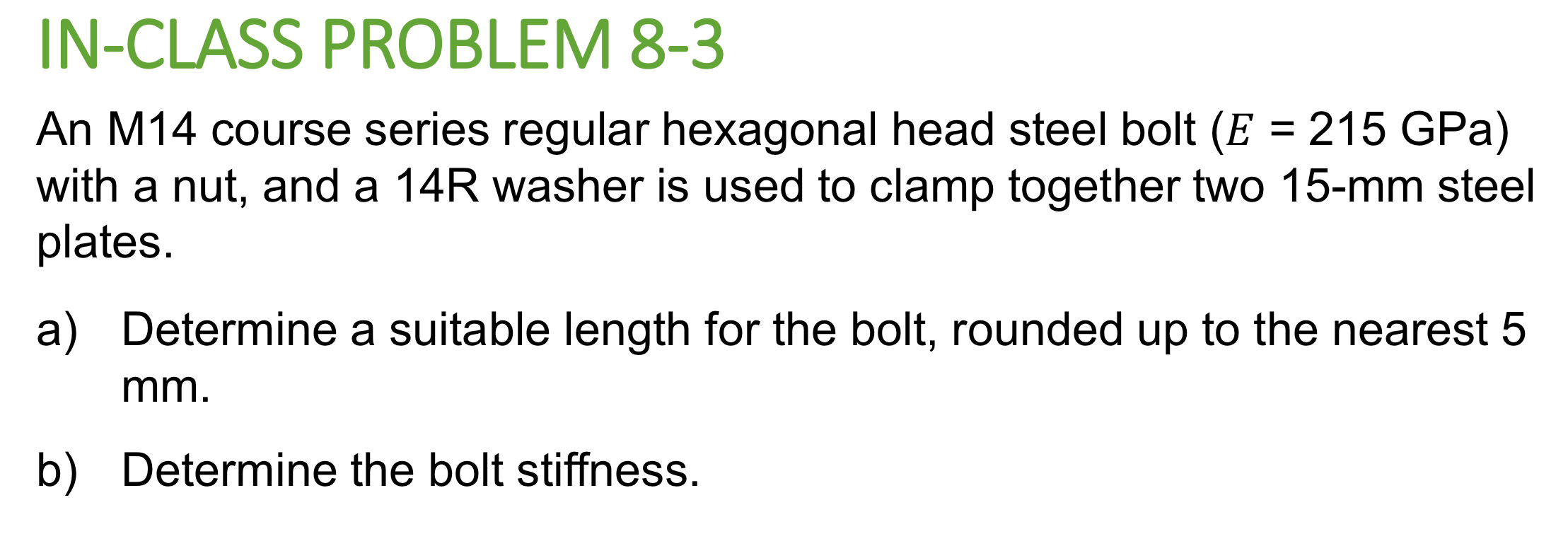 Solved IN-CLASS PROBLEM 8-3 ﻿An M14 ﻿course series regular | Chegg.com