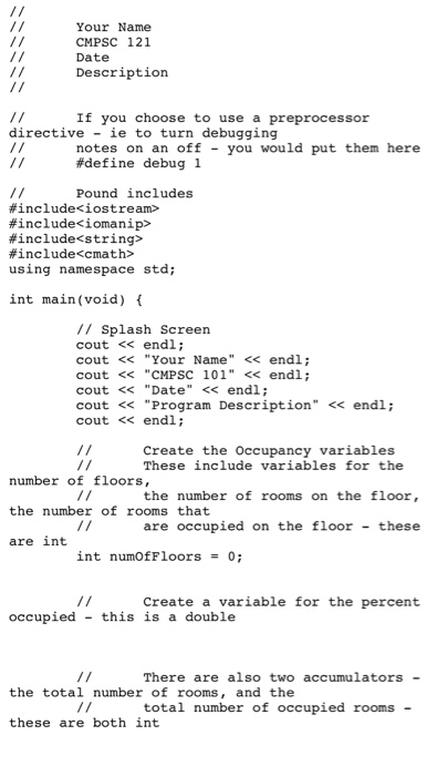 Solved Objective Repetition Structures - For Loops. Project | Chegg.com