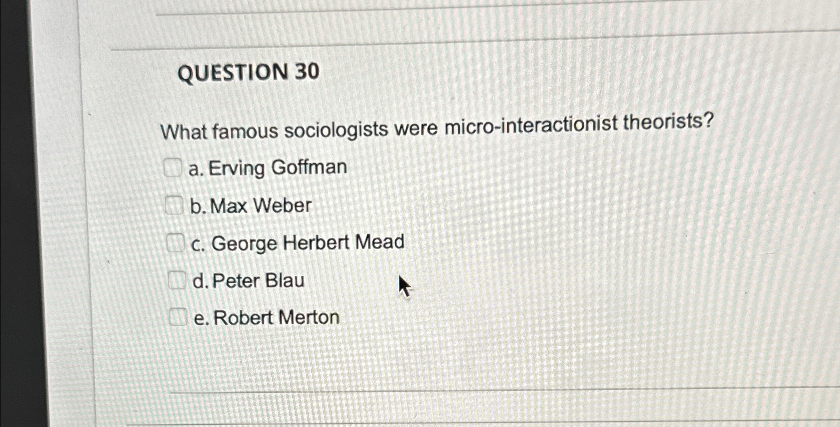 Solved QUESTION 30What famous sociologists were | Chegg.com Solved QUESTION 30What famous sociologists were | Chegg.com
