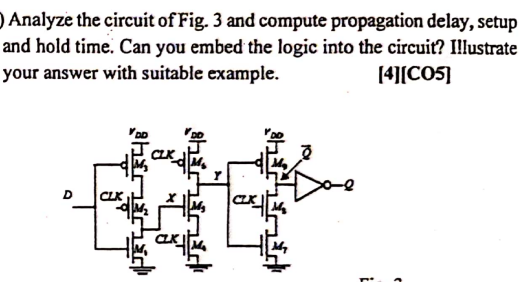 Analyze the circuit of Fig. 3 ﻿and compute | Chegg.com