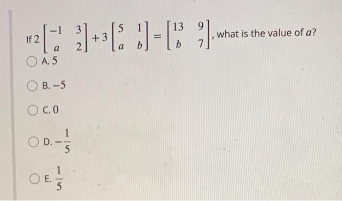 Solved Let A be a 2×3 matrix, B be a 3×4 matrix and C be a | Chegg.com