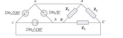 Solved Three 230 ﻿V generators form a delta-connected source | Chegg.com