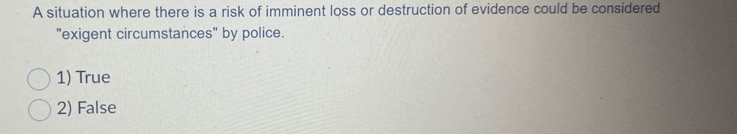 Solved A situation where there is a risk of imminent loss or | Chegg.com