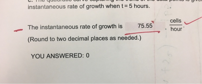 Solved 4. In a controlled laboratory experiment, yeast cells | Chegg.com