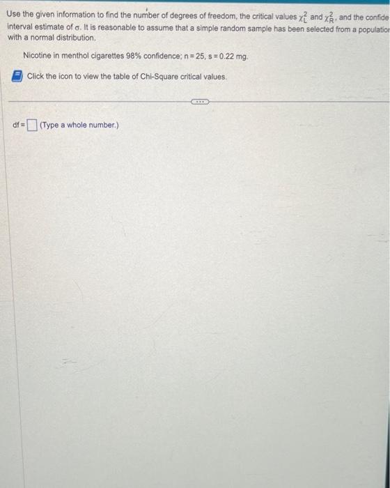 Solved Use the given information to find the number of | Chegg.com