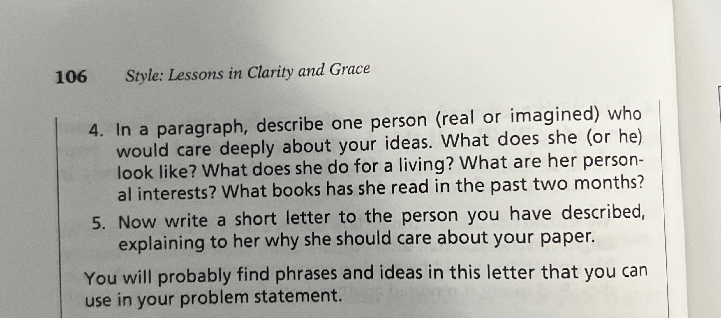 Solved Exercise 7.2Writers, especially in academic contexts, | Chegg.com