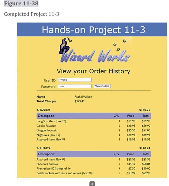 Solved Completed Project 11-3 Hands-on Project 11−3 View | Chegg.com