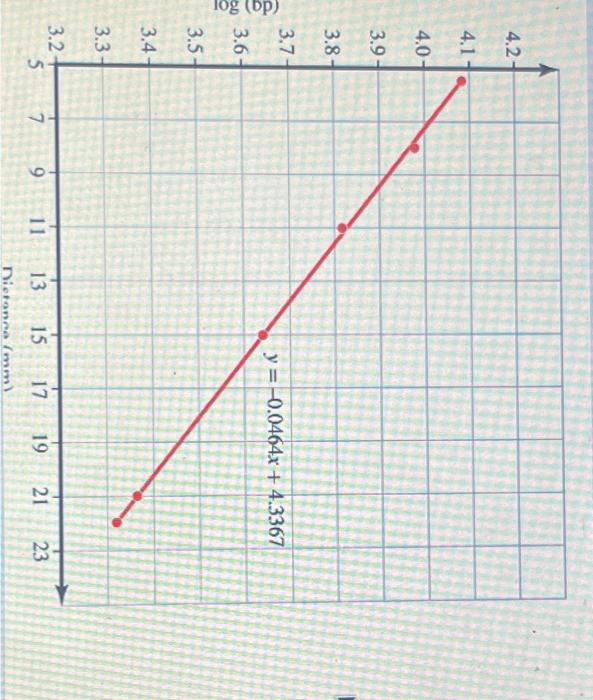 Solved Unknown DNA fragment length can be estimated using | Chegg.com
