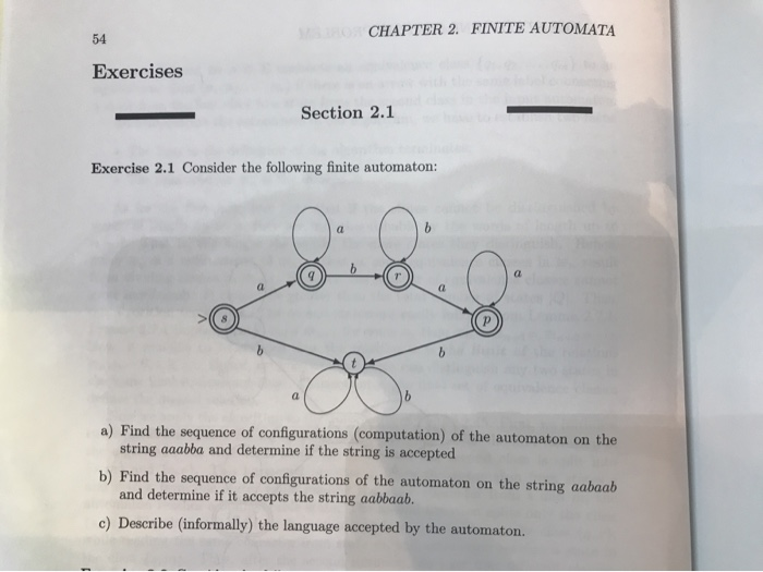 Solved theory of computation- determinitistic finite | Chegg.com