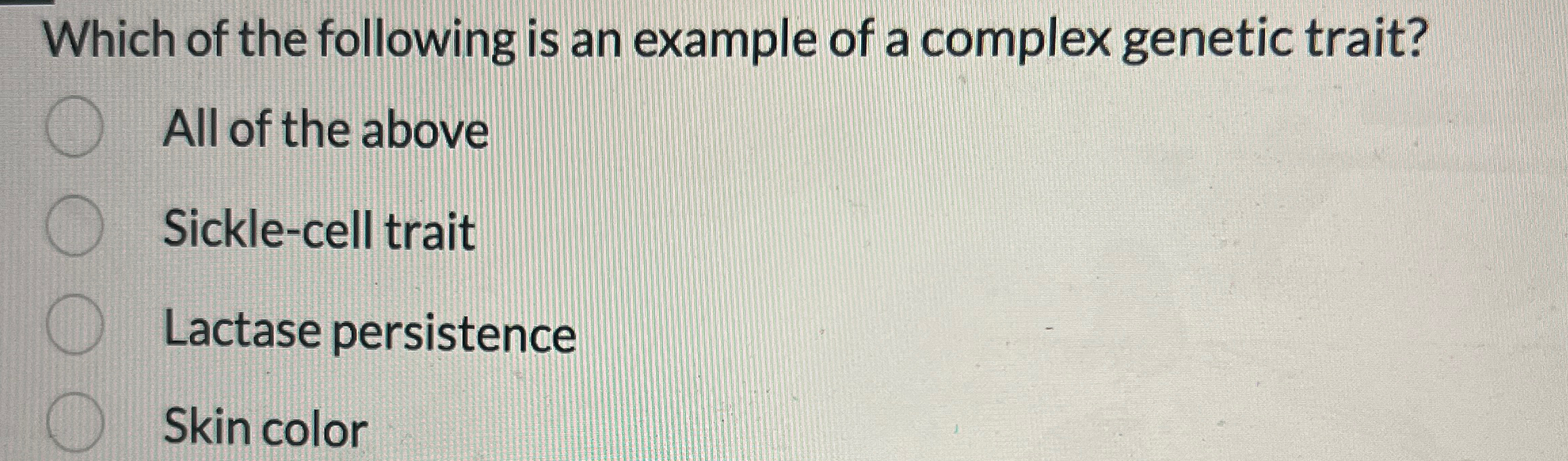 Solved Which of the following is an example of a complex | Chegg.com