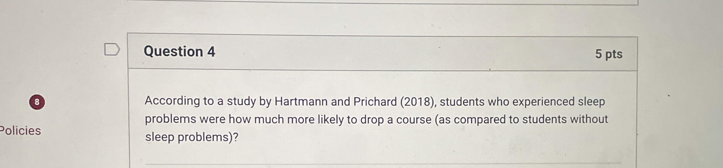 Solved Question 45 ﻿ptsAccording to a study by Hartmann and | Chegg.com