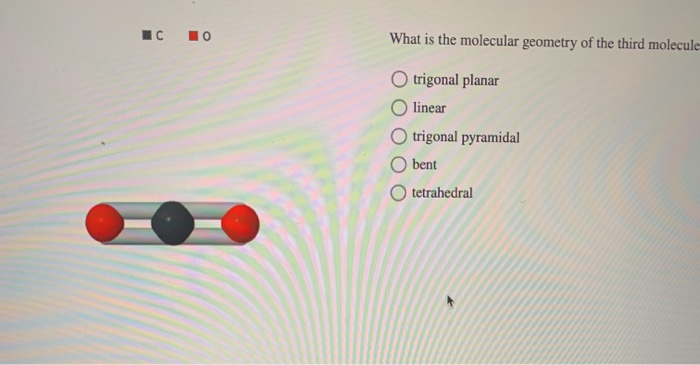 Solved The three-dimensional structures of four molecules | Chegg.com