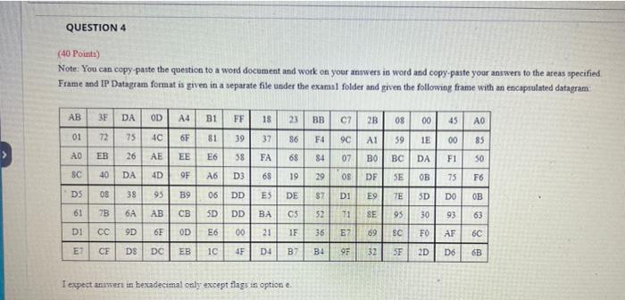 Solved (40 Points) Note: You can copy-paste the question to | Chegg.com