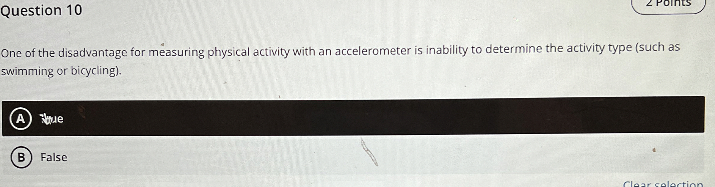 Solved Question 10One of the disadvantage for measuring | Chegg.com